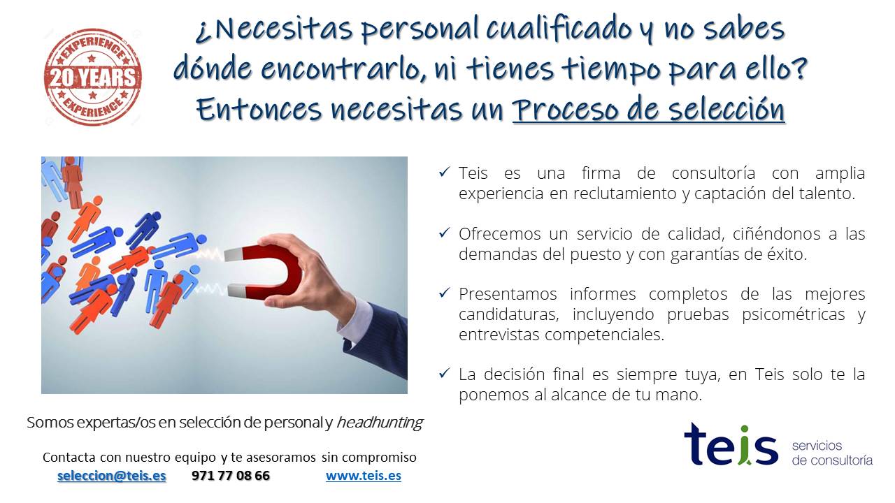 ¿Necesitas personal cualificado y no sabes dónde encontrarlo, ni tienes ...